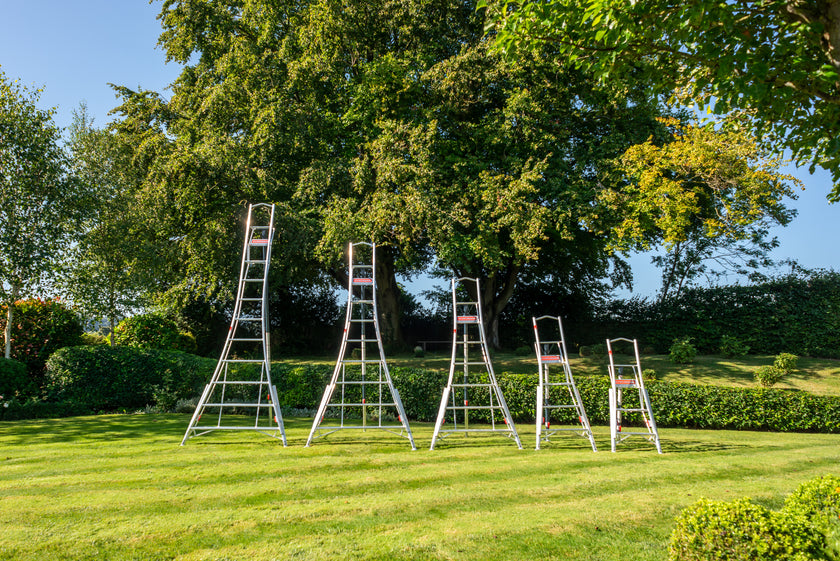 Gamme d'échelles à trépied